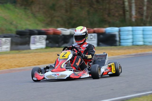 Debüt von Marcel Hartmann im KZ2 beim Chrono Winterpokal in Kerpen ...